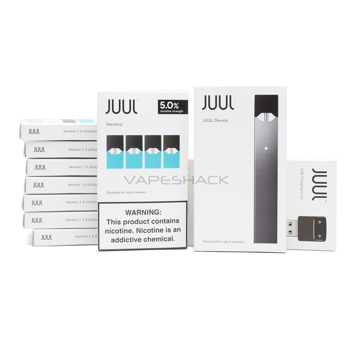 Juul Starter Bundle - Classic Menthol - 5% - $187.05 - Vape Shack