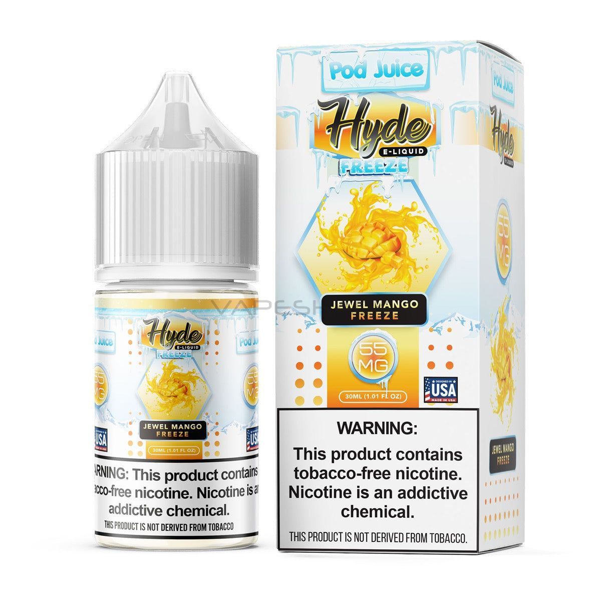 Jewel Mango Freeze - Hyde X Pod Juice - 30ML - $12.99 - Vape Shack