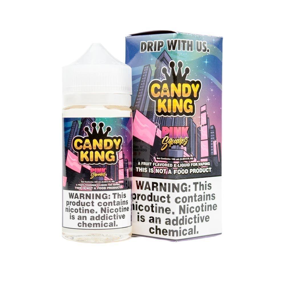 Candy King eJuice - Pink Squares - 100ML - $15.95 - Vape Shack