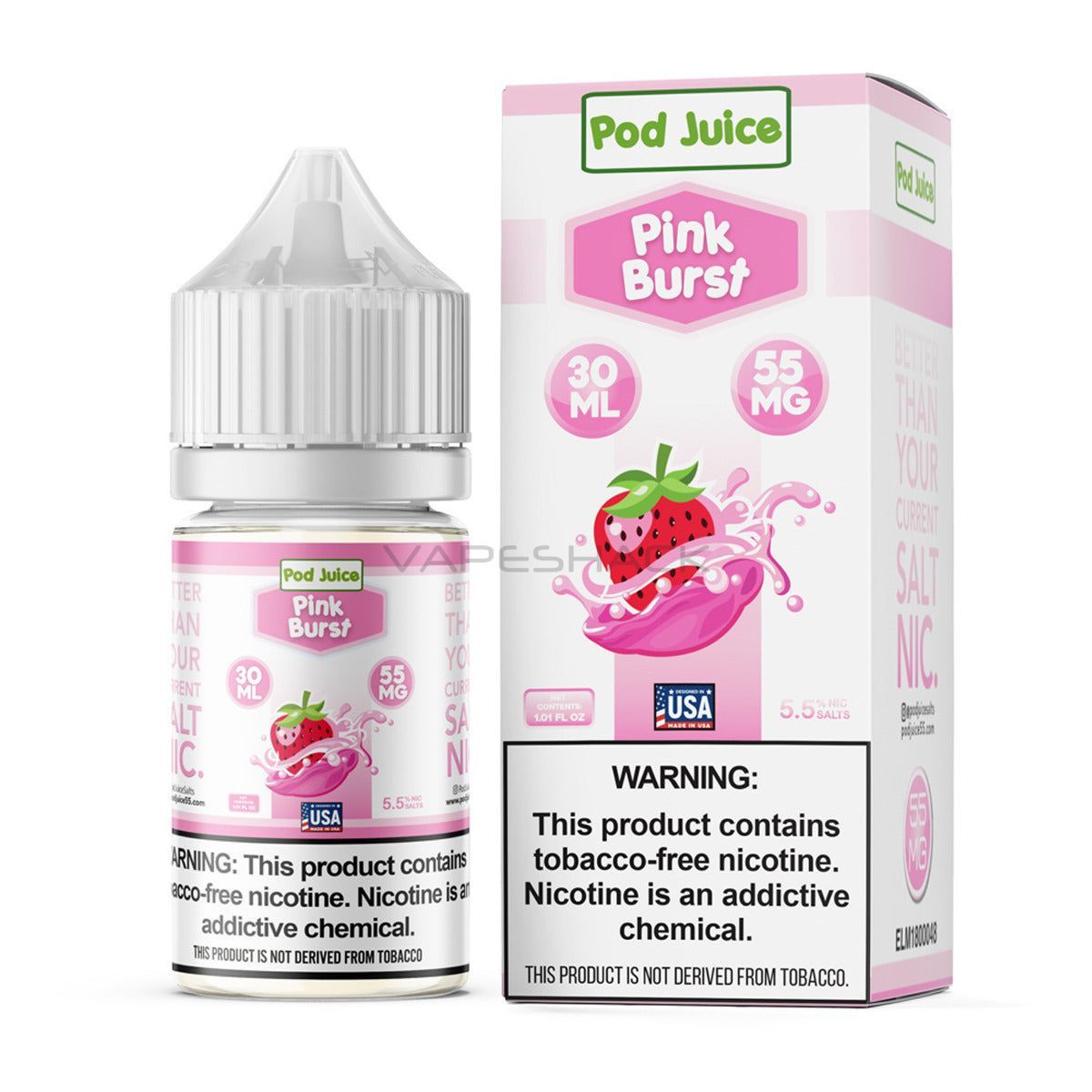Pod Juice - Pink Burst - 30ml - $12.99 - Vape Shack