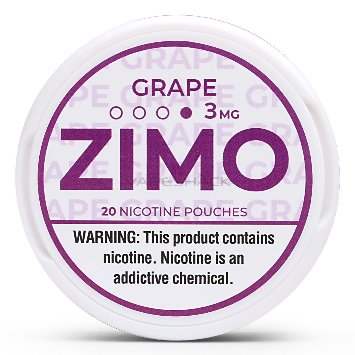 Grape - Zimo Nicotine Pouches - 20CT - $4.99 - Vape Shack